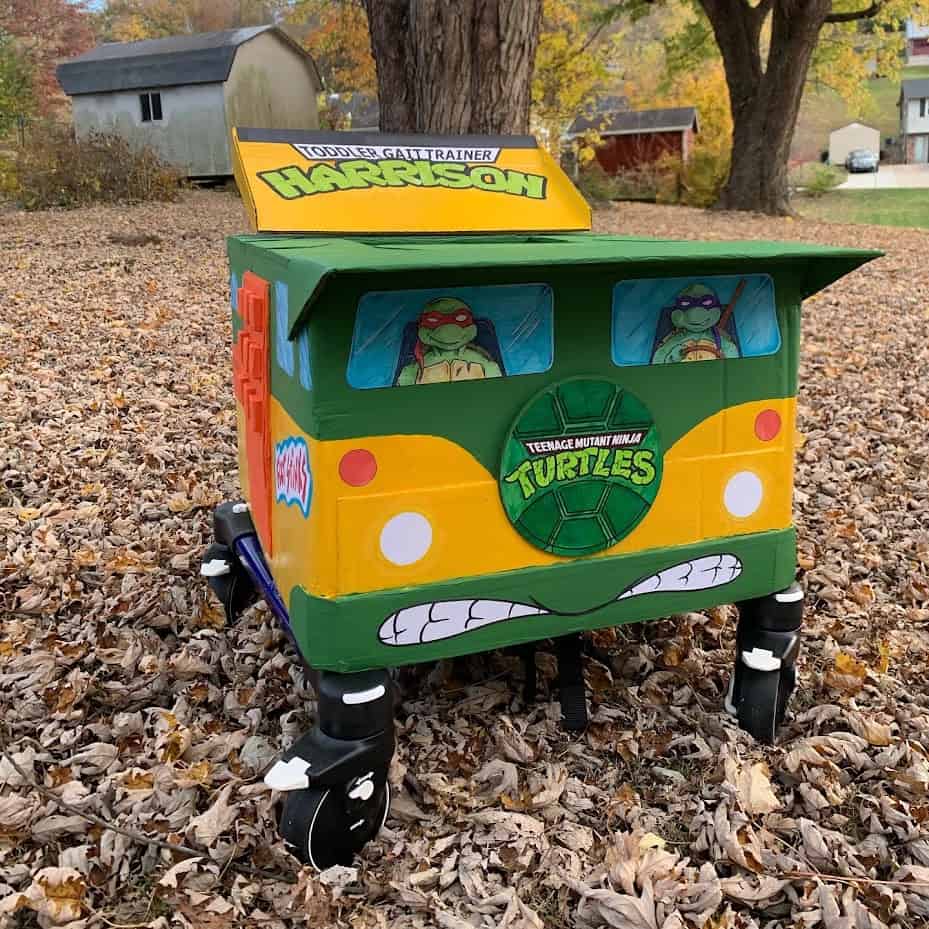The TMNT Party Wagon: The Perfect Gait Trainer Adaptive Costume ...